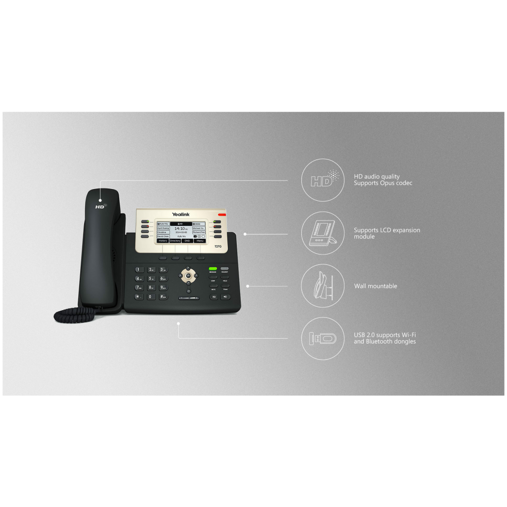 SIP-T27G - Web Technology